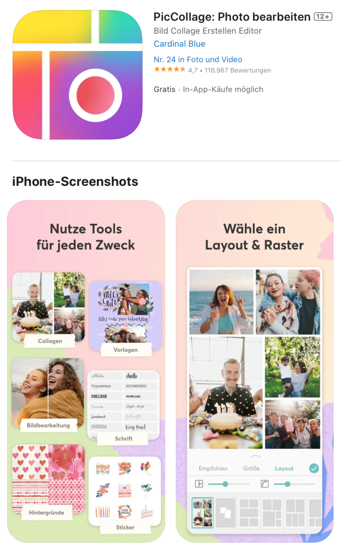 Fotocollage erstellen auf dem iPhone: Die besten Tipps und Apps ...
